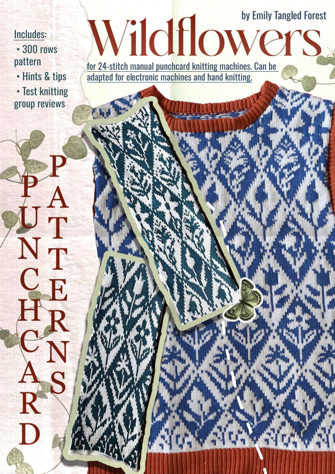 Punch card patterns – Tangled Forest